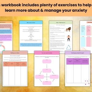 Anxiety Worksheets, Coping Strategies, Anxiety Relief, Therapy ...