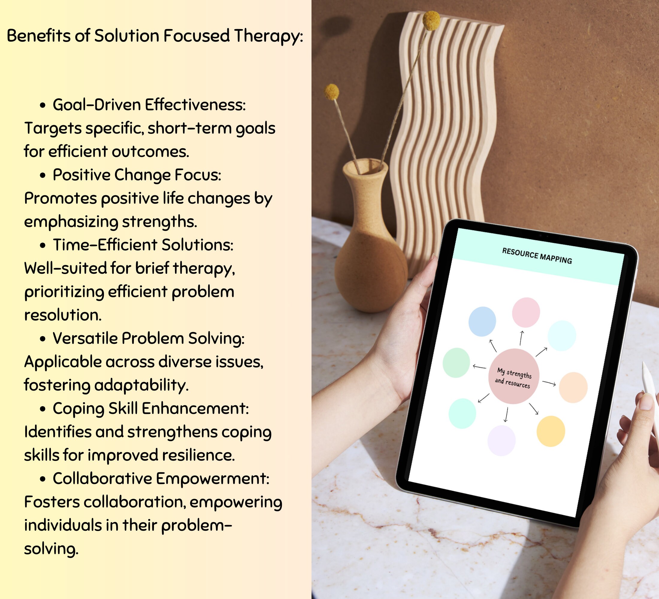 Solution Focused Therapy Worksheets, Solution Focused Cheat Sheet, SFBT ...