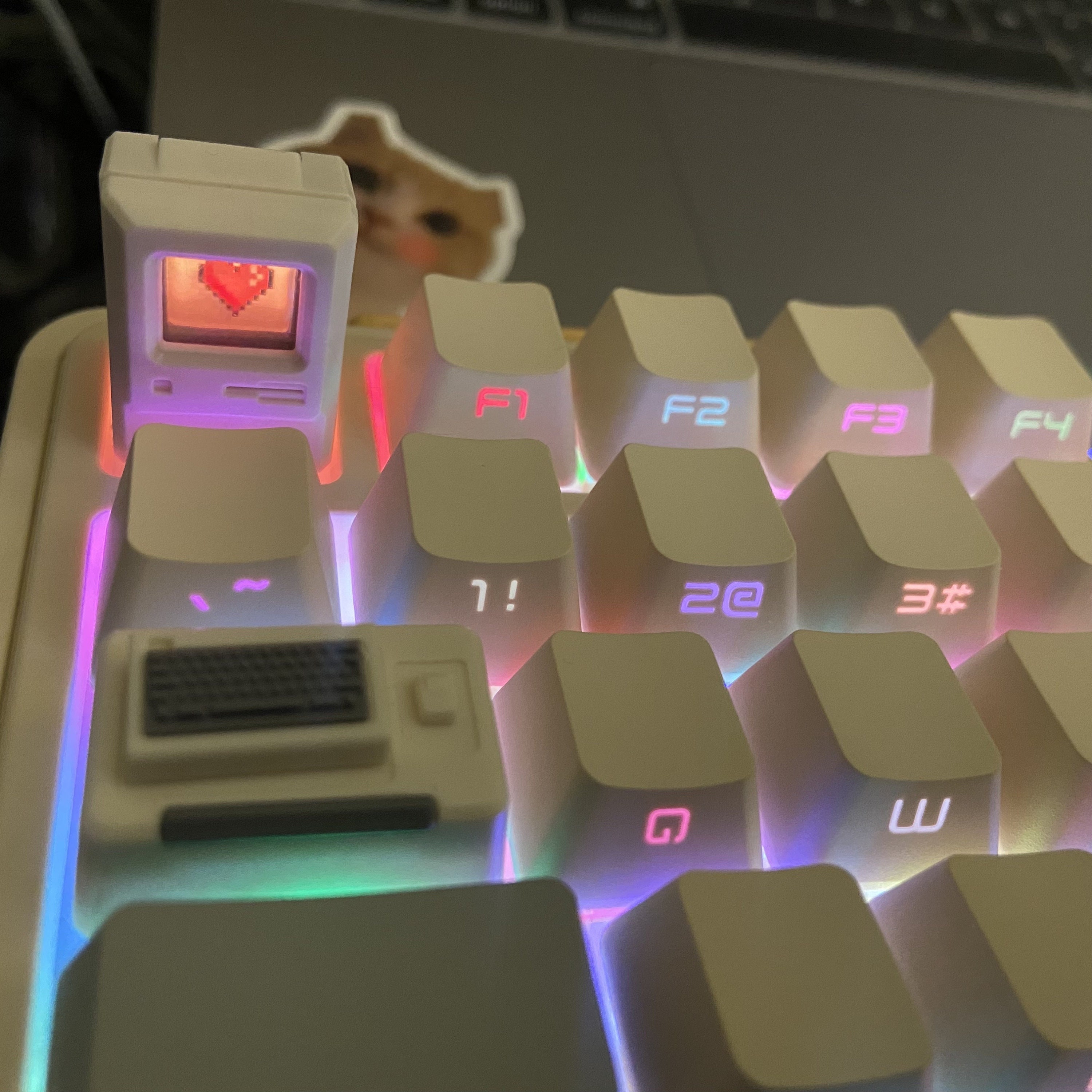 Apple Mac Macintosh Keycap Esctab Keycaps Cute Keycap Kawaii - Etsy