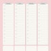 Digital Weekly Planner PDF Printable Cute Pink Design - Etsy