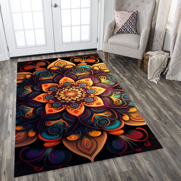 Mandala Rug - Etsy Australia