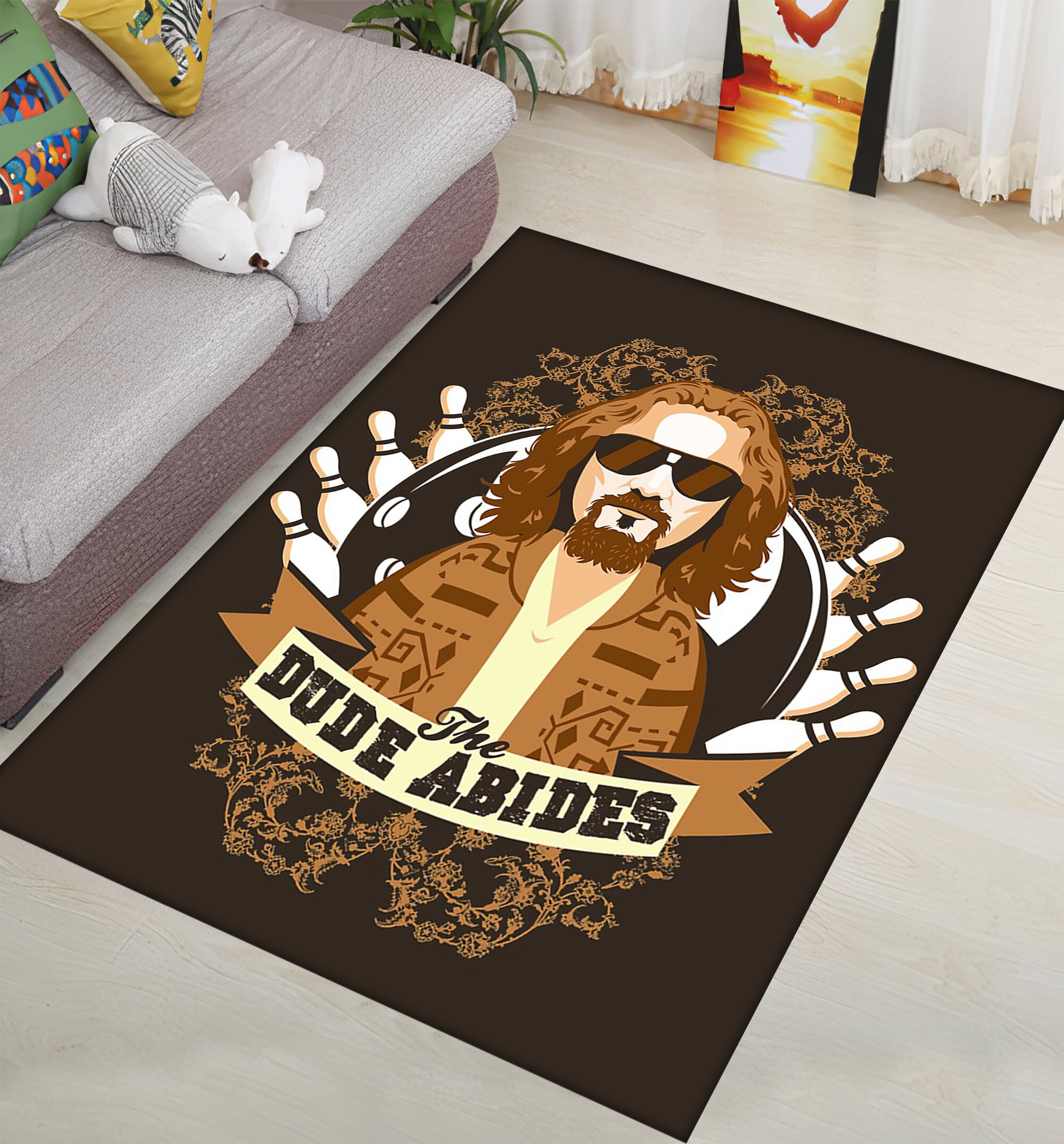 Big Brother Rug,the Big Lebowski, Dude Rug,custom Rug, Area Rug,living ...