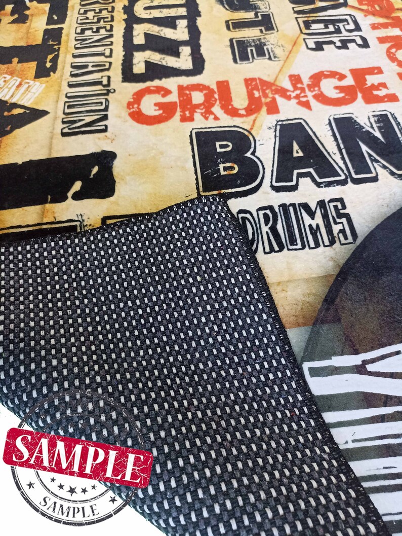 Rock Rug, Heavy Metal Rug, Rock N Roll Decor, Modern Rug, Boys Room Rug ...