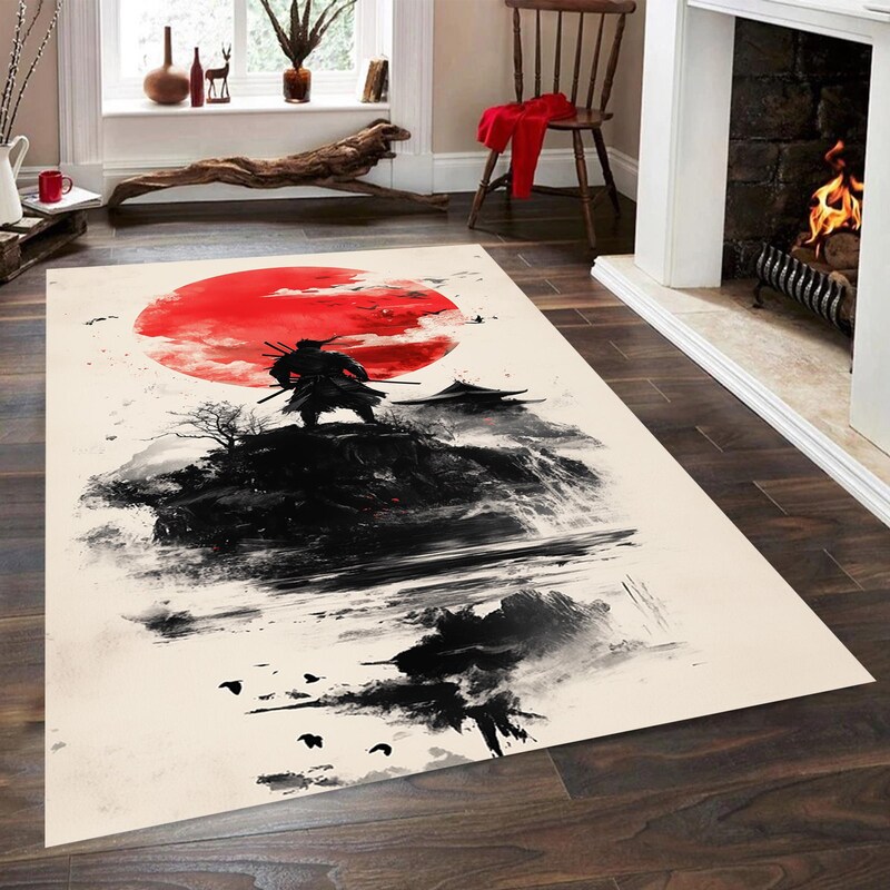 Japanese Style Rugs - Etsy