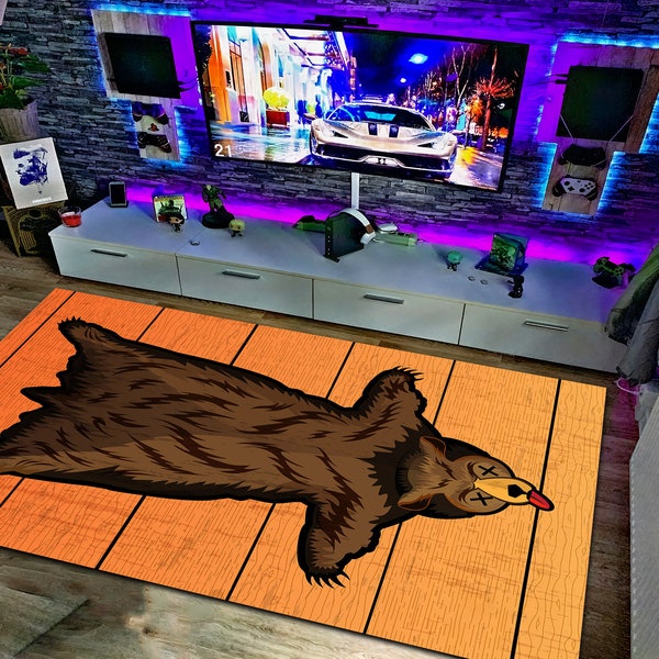 Real Bear Skin Rug - Etsy