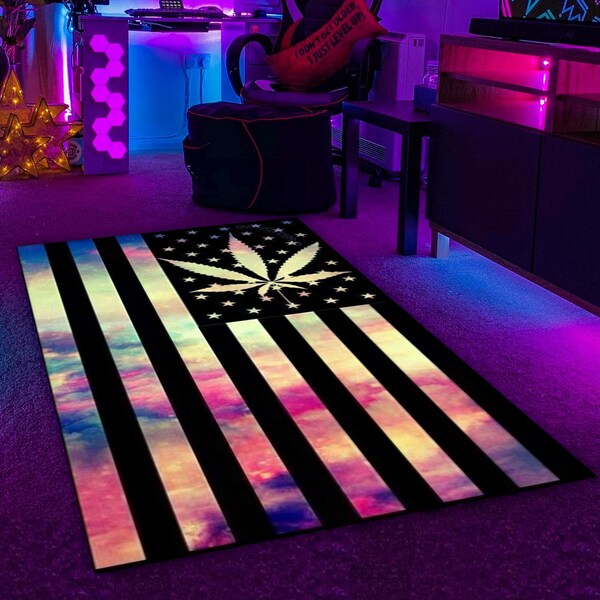 American Flag Area Rug - Etsy