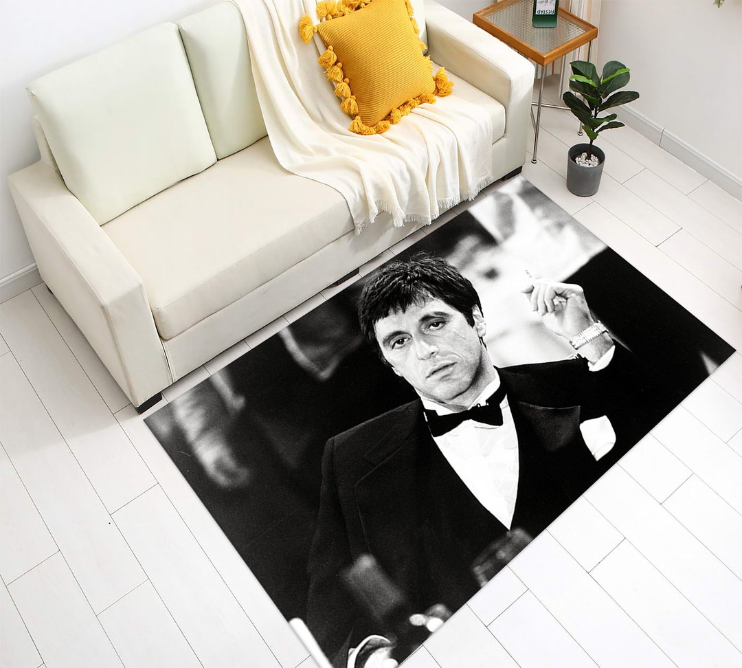 Scarface Rug, Tony Montana Rug, Scarface Movie Rug, Scarface Carpet ...