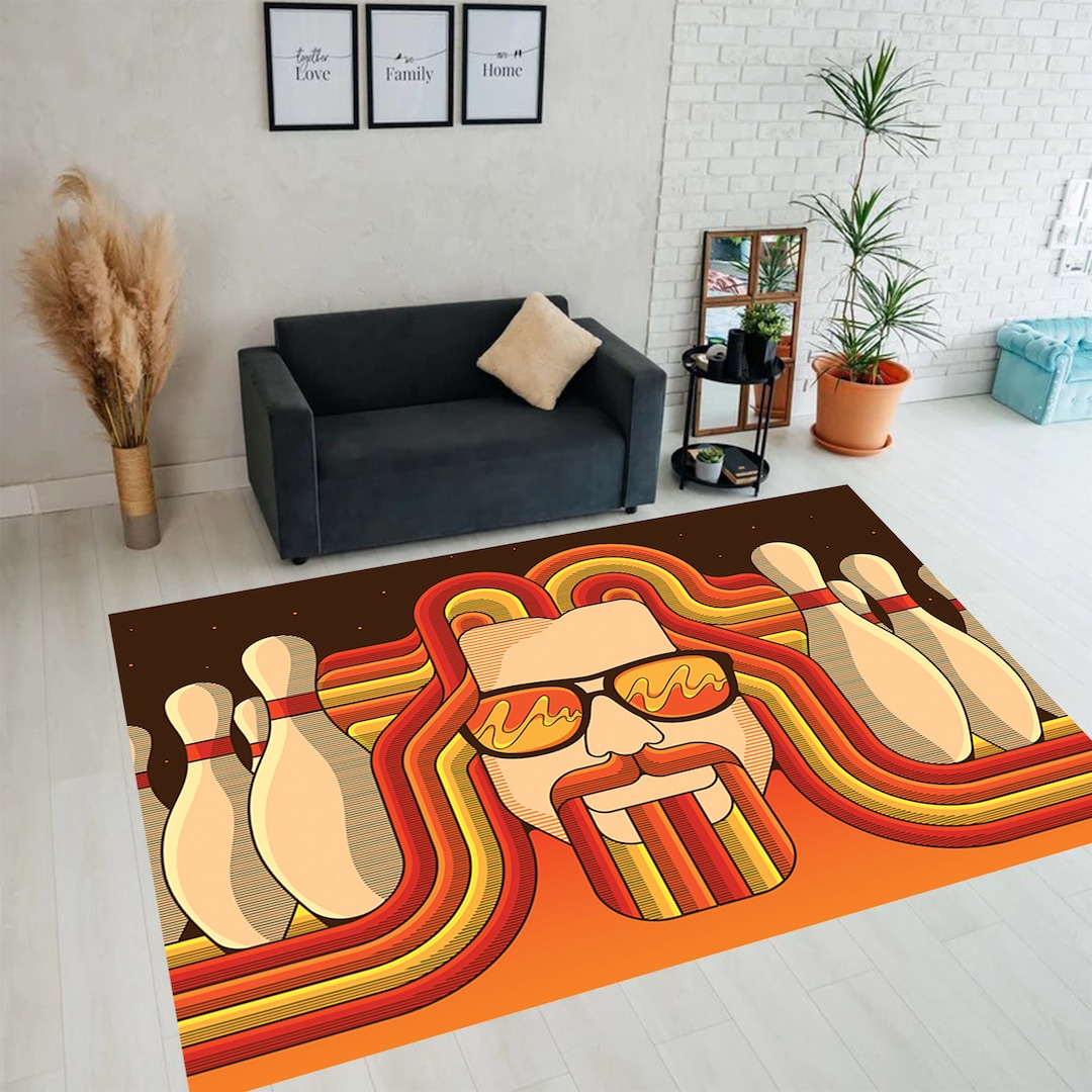 Big Brother Rug, the Big Lebowski, Dude Rug, Movie Rugs, Custom Rug ...