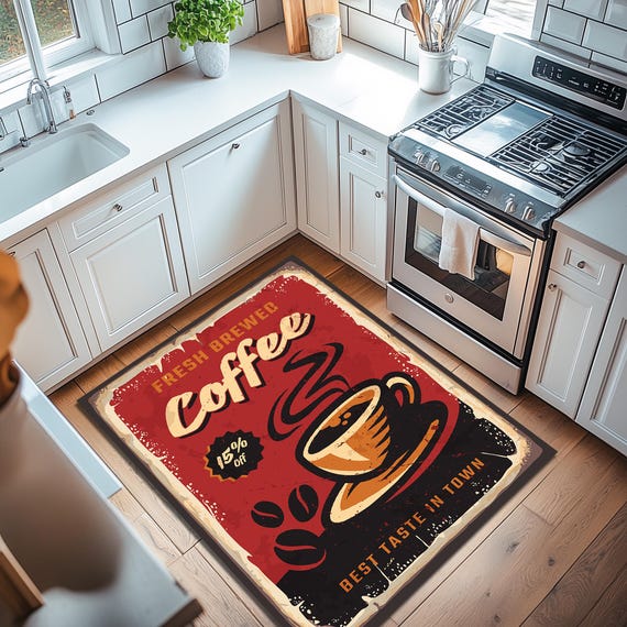 Coffee Cafe Themed Kitchen