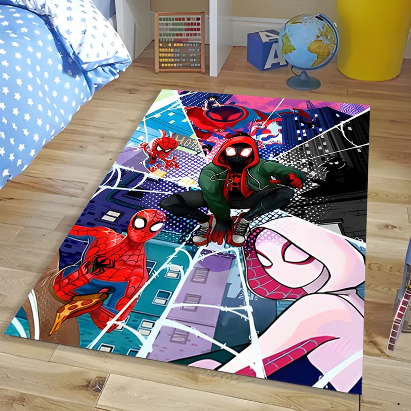 Spiderman Rug Comic - Etsy