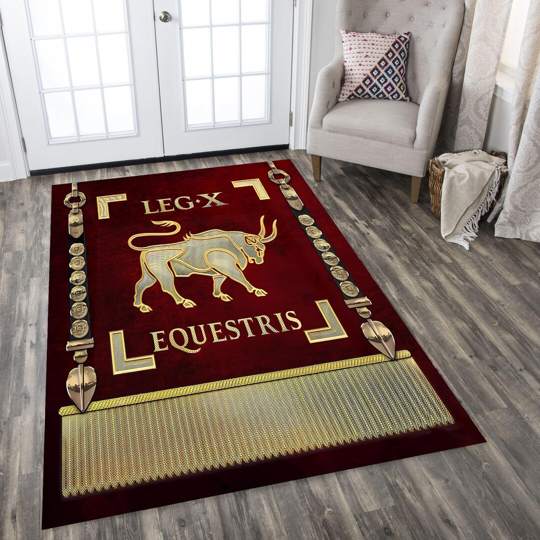 Roman Empire Rug, SPQR Rug, Roman Empire Carpet, Warrior Rug, Rome Rug ...