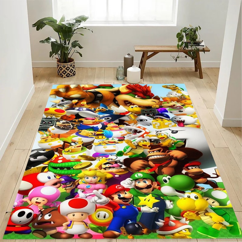 Rectangle Rug - Etsy