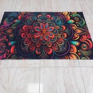 Colorful Eye Rug Eye Abstract Rug Eye Rug Custom Rug - Etsy
