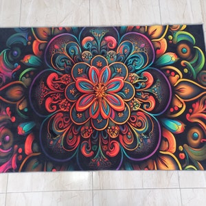 Colorful Eye Rug Eye Abstract Rug Eye Rug Custom Rug - Etsy