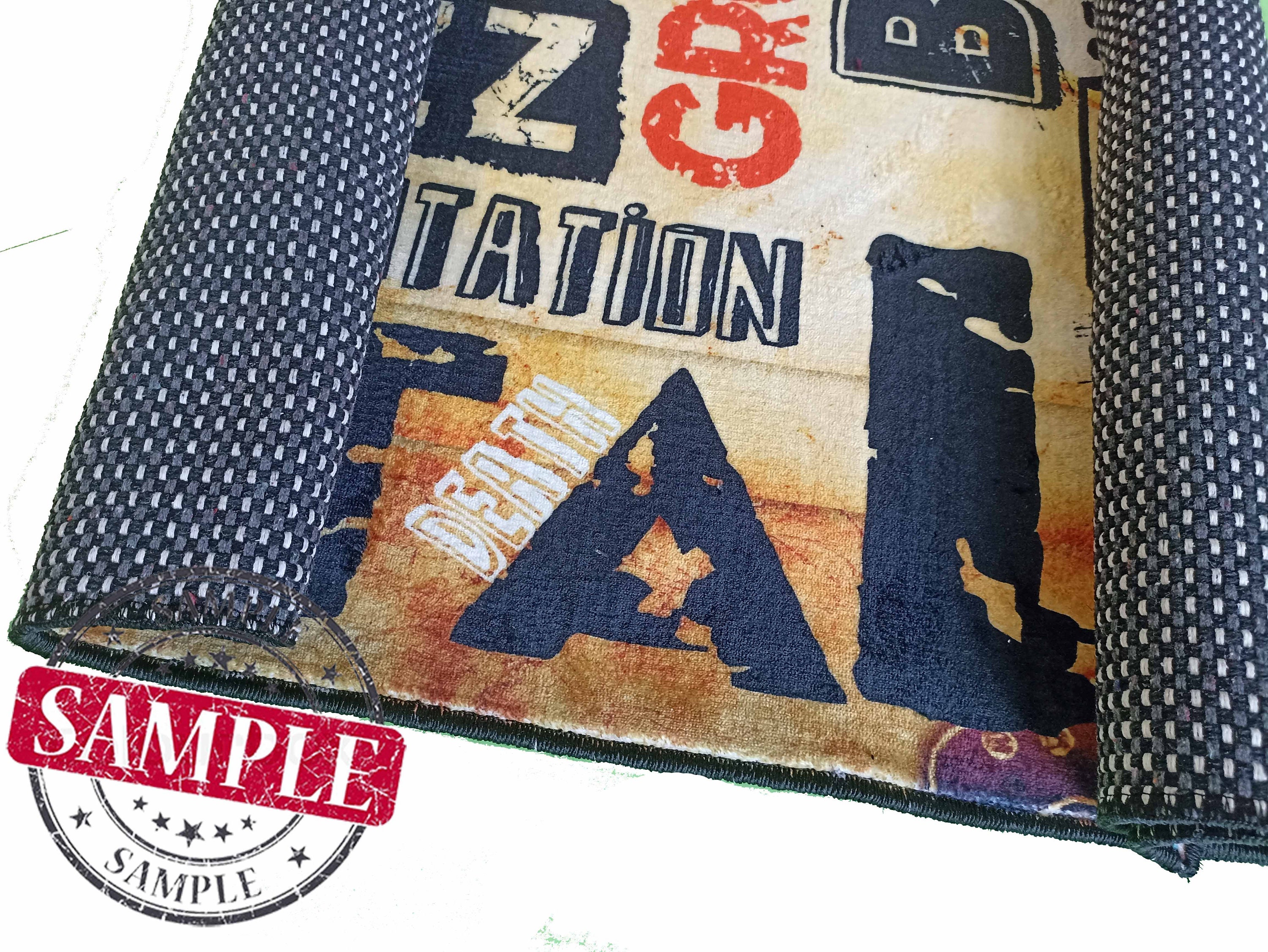 Rock Rug, Heavy Metal Rug, Rock N Roll Decor, Modern Rug, Boys Room Rug ...