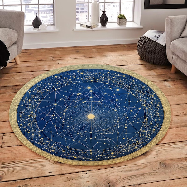 Constellation Area Rug - Etsy