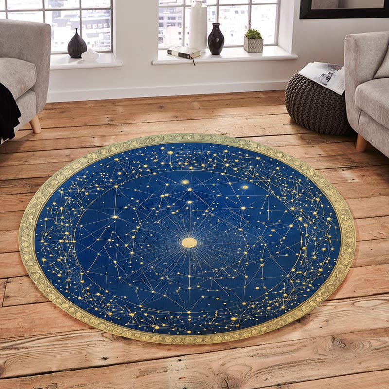 Star Pattern Carpet - Etsy