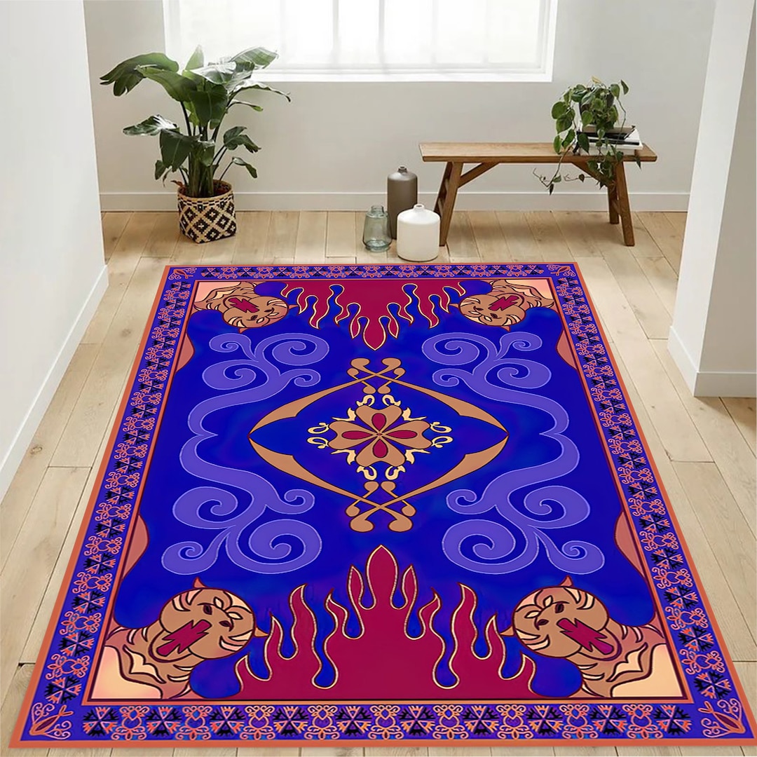 Aladdin Rug: Magic Carpet Style, Kids Room Decor - Etsy
