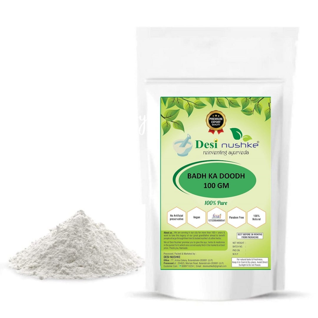 Desi Nushke Badh Ka Doodh |3.5 Oz| 100% Pure | 100GM | Badh Ka Dudh ...