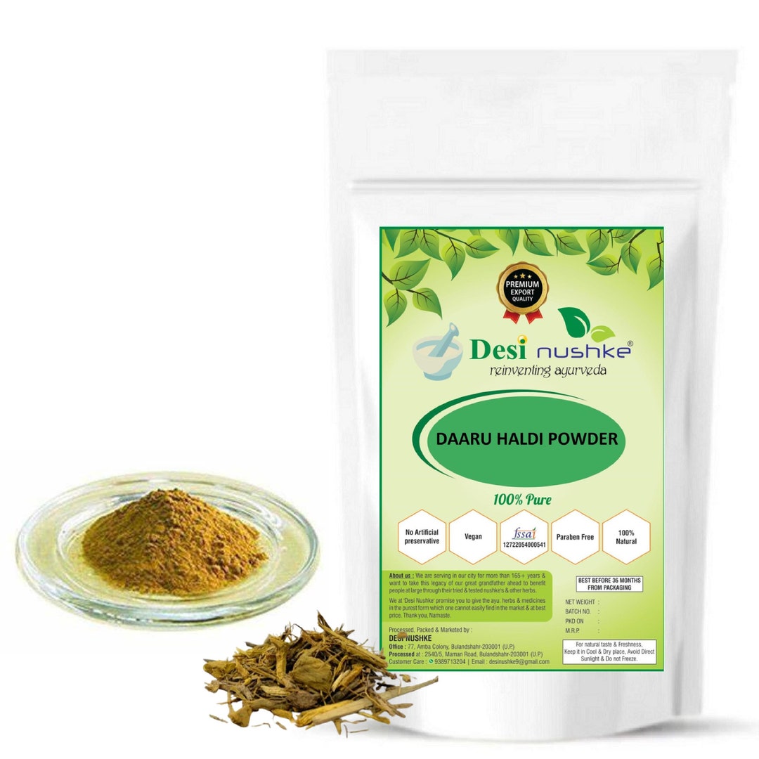 Desi Nushke Daru Haldi Bark – Daaru Haldi Chal | Powder 250 GM - Etsy ...