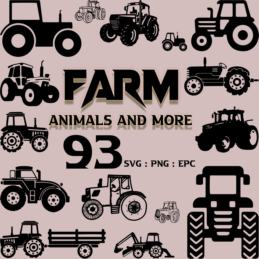 Farm Clipart Barn Svg Farm Life Svg Farm Svg Farm Silhouette Farm Truck ...