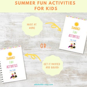 Printable Summer Activities for Kids | A4 | US Letter | Colouring ...