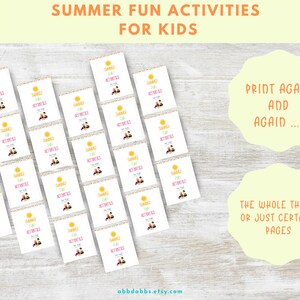 Printable Summer Activities for Kids | A4 | US Letter | Colouring ...