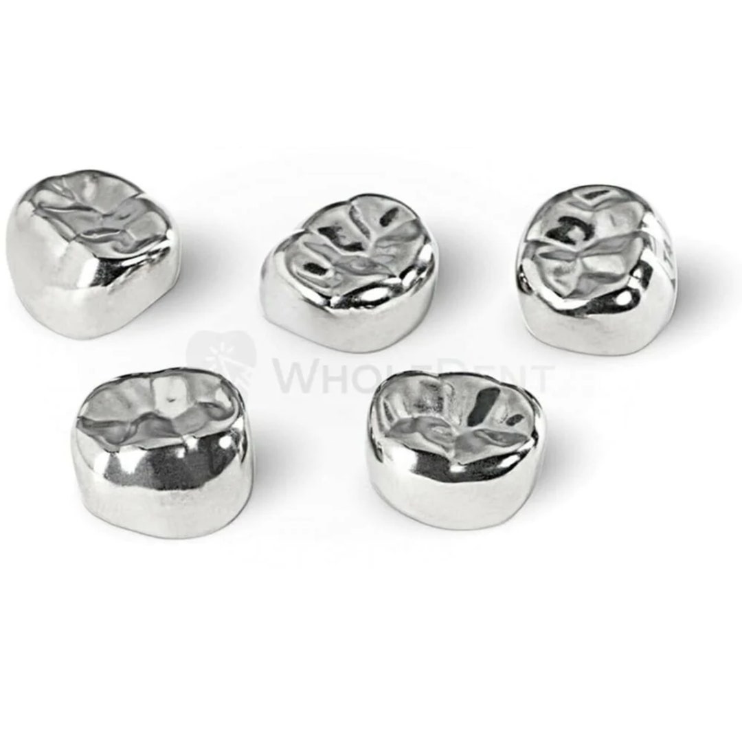 5 Stainless Steel Crowns for Children E 2nd Molar - Etsy
