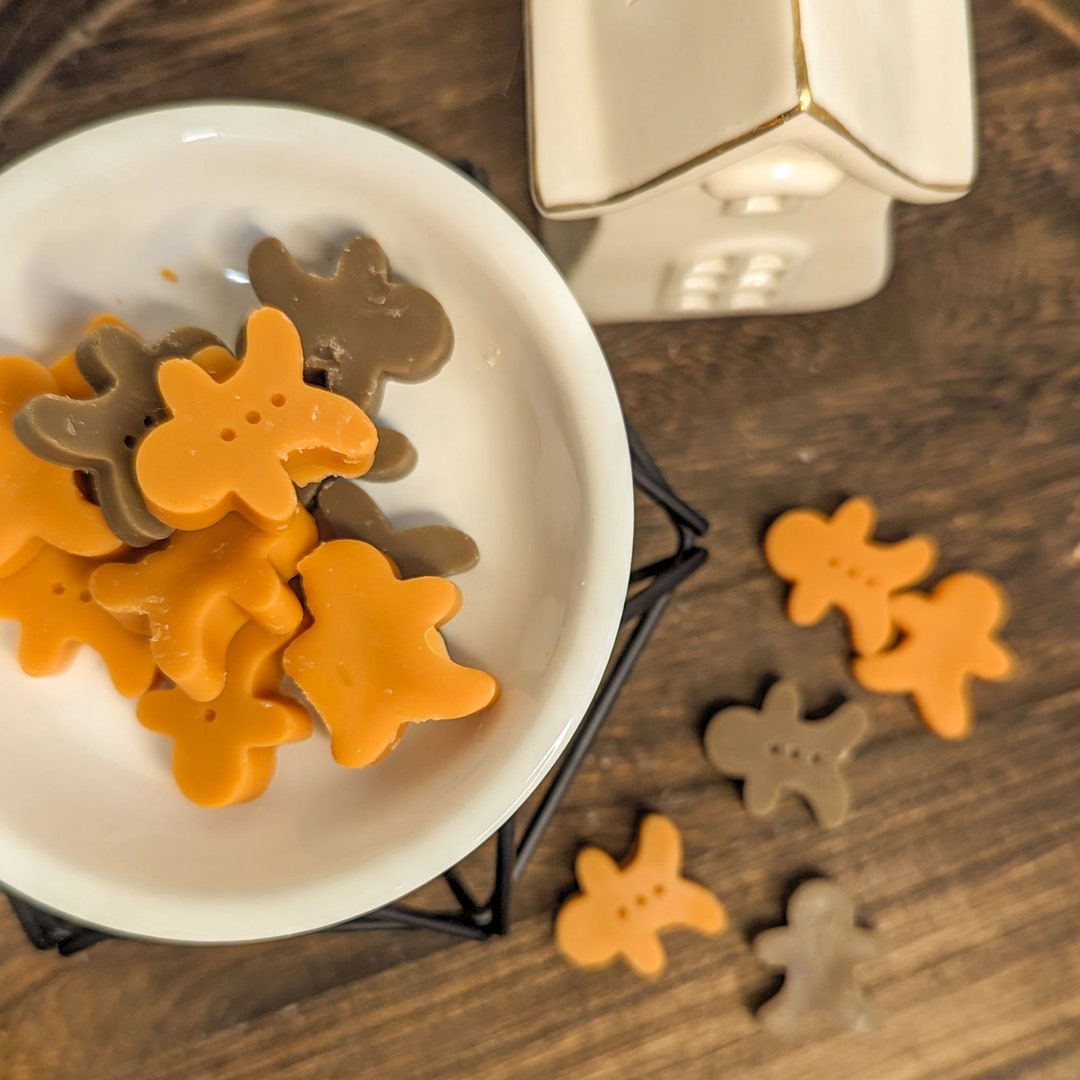Christmas Scented Wax Gingerbread Man Scented Christmas - Etsy