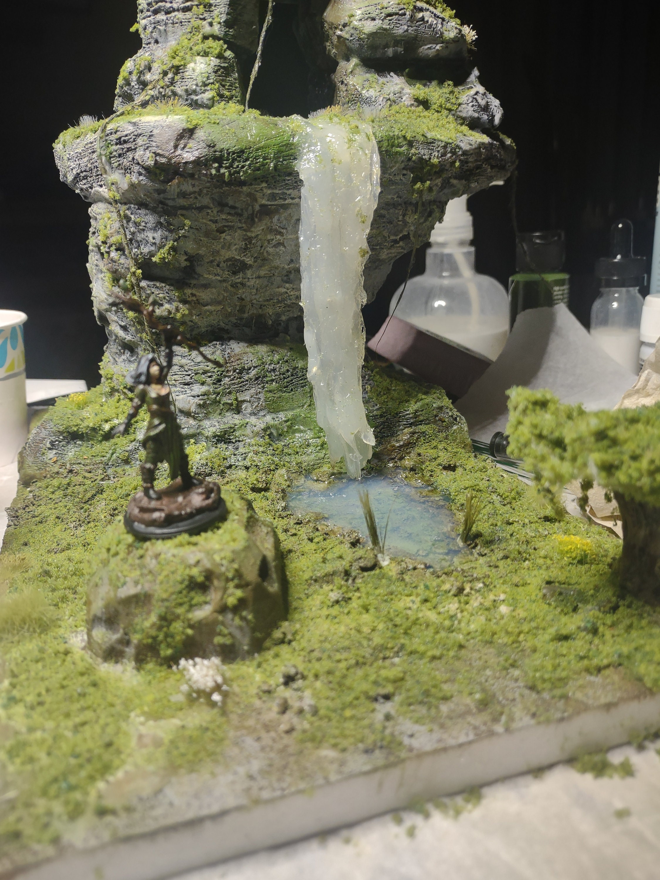 Fantasy Waterfall Realistic Diorama - Etsy UK