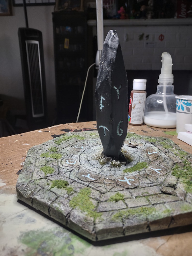 Magical Obelisk, Realistic Fantasy Magical Diorama - Etsy
