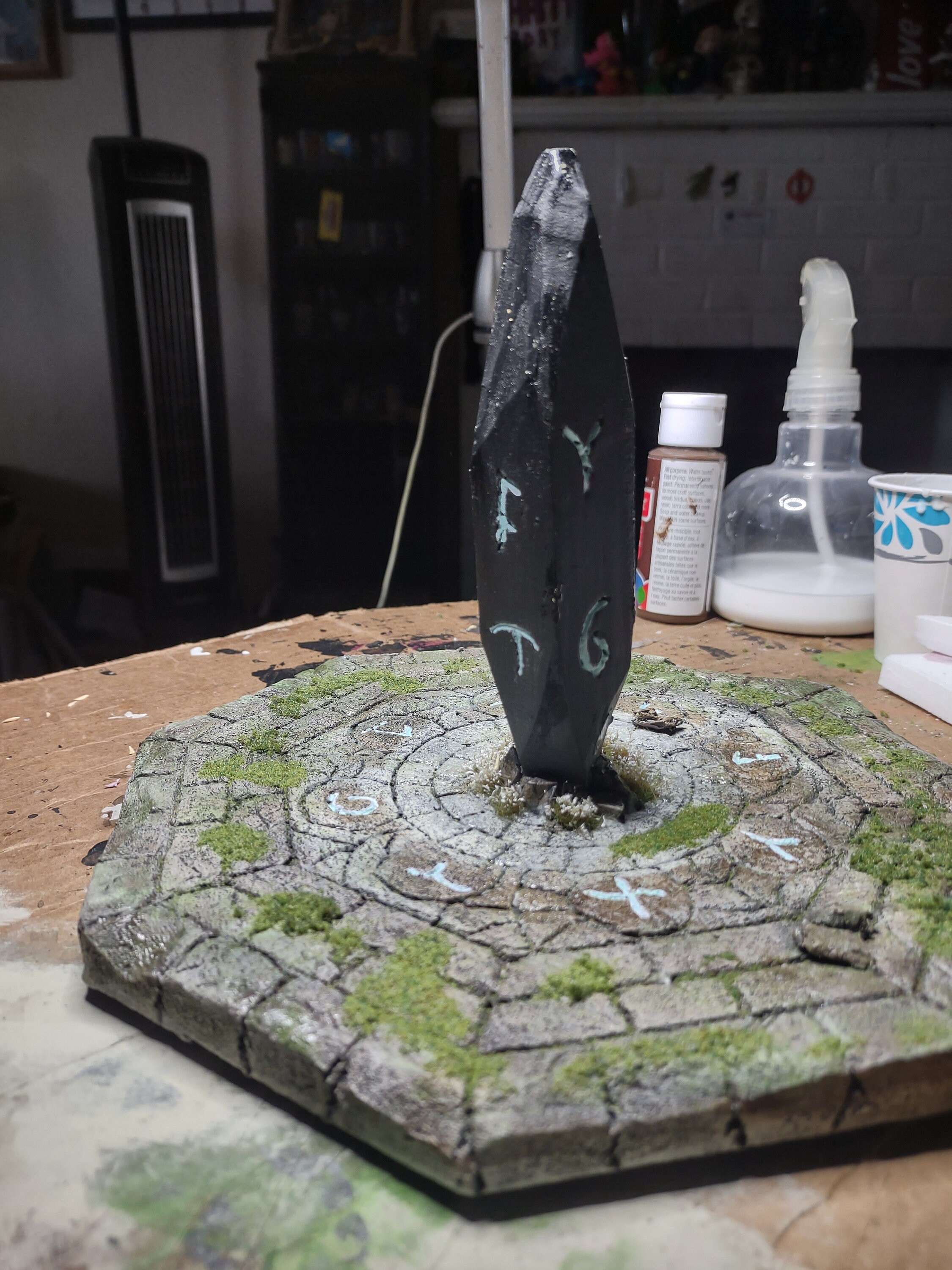 Magical Obelisk, Realistic Fantasy Magical Diorama - Etsy