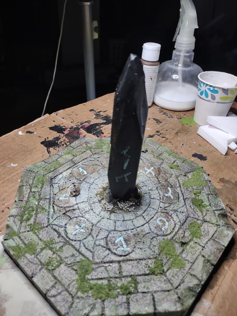 Magical Obelisk, Realistic Fantasy Magical Diorama - Etsy
