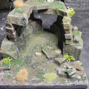 Temple Ruins, Ruined Temple Entrance, Temple of the Bone Naga - Etsy