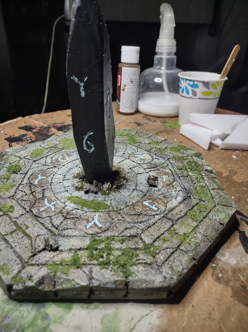 Magical Obelisk, Realistic Fantasy Magical Diorama - Etsy