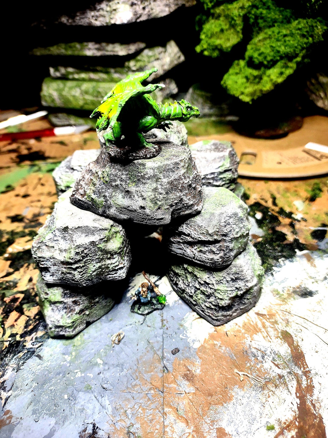 Stackable Boulders, Wargaming Terrain - Etsy