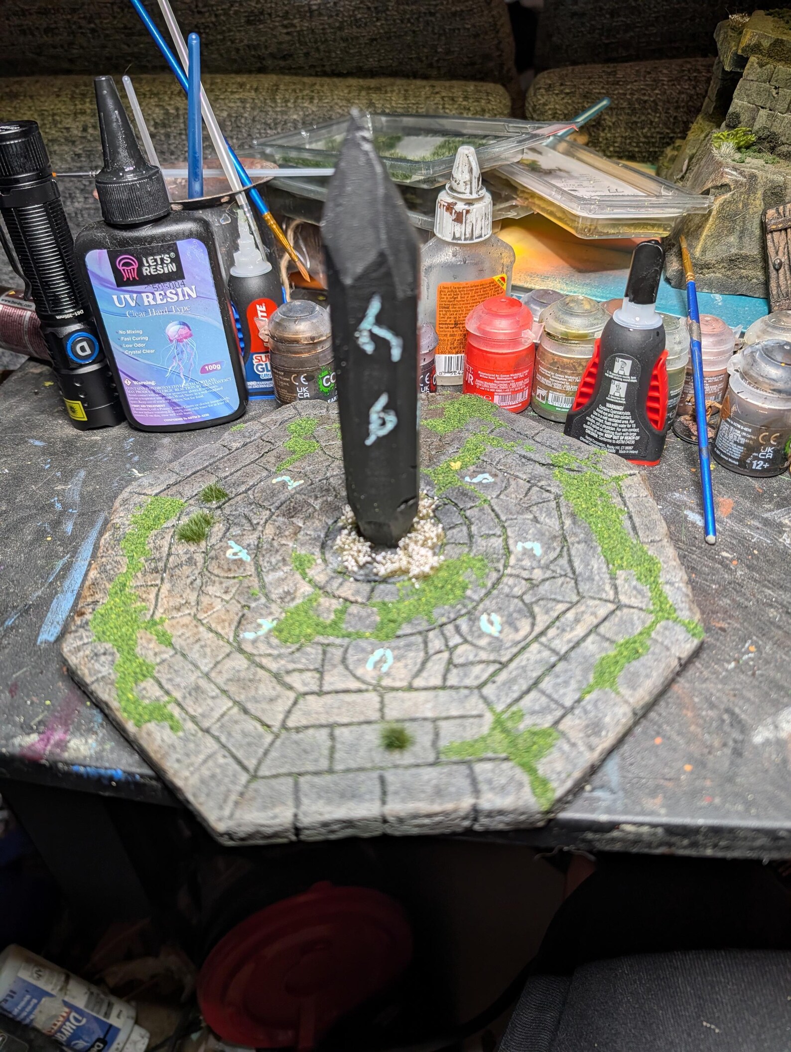 Magical Obelisk, Realistic Fantasy Magical Diorama - Etsy