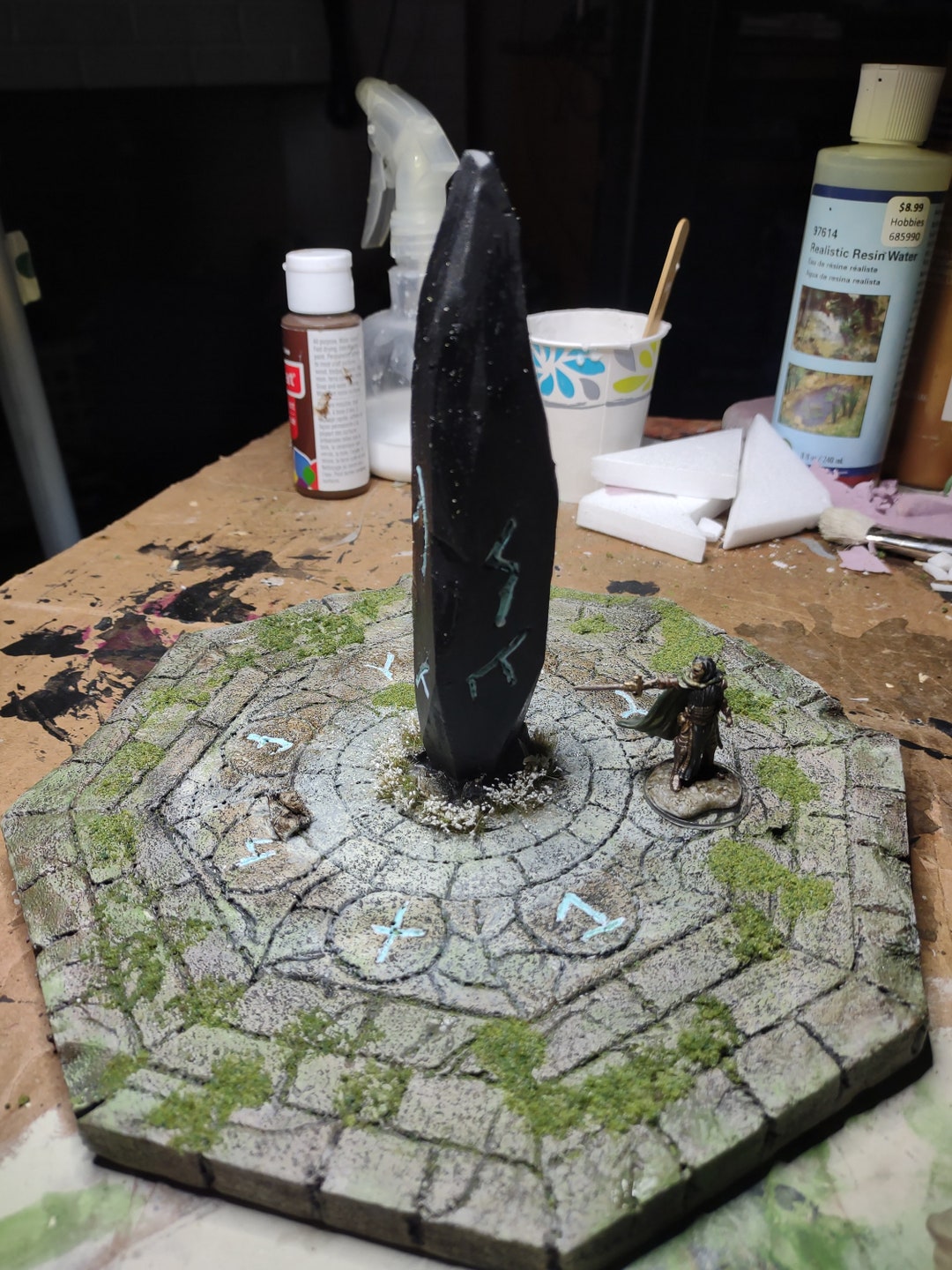 Magical Obelisk, Realistic Fantasy Magical Diorama - Etsy