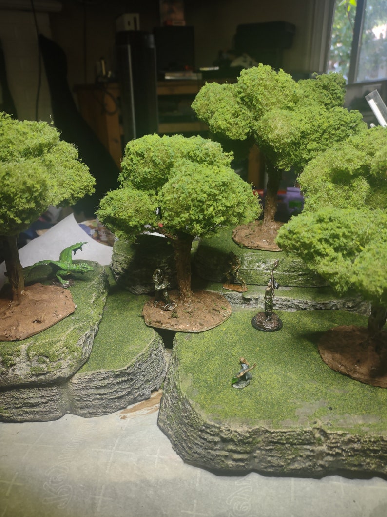 Wargaming Modular Trees, Large Realistic Trees - Etsy