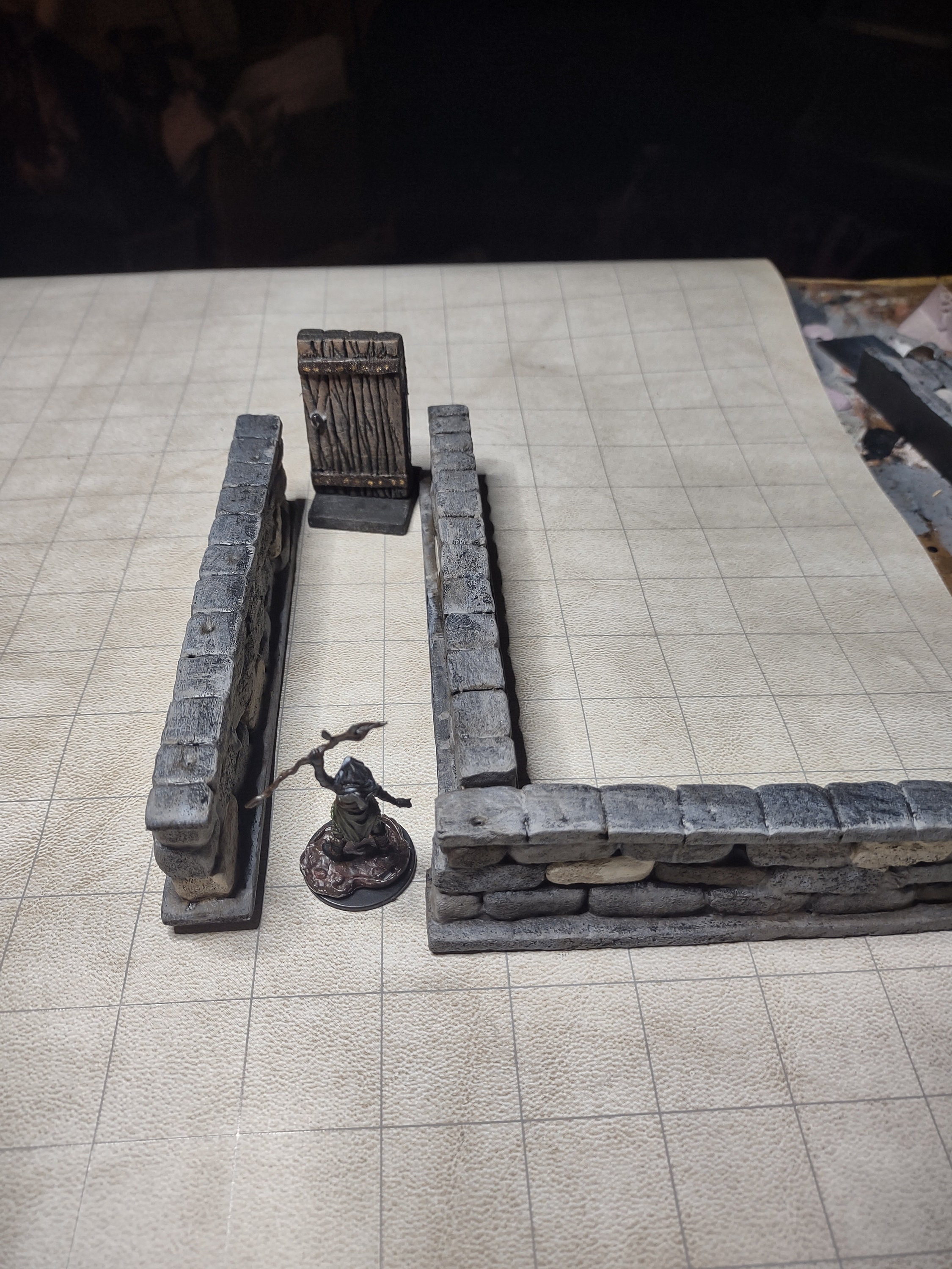Dungeon Brick Walls 6 Inches Long, Modular Terrain - Etsy