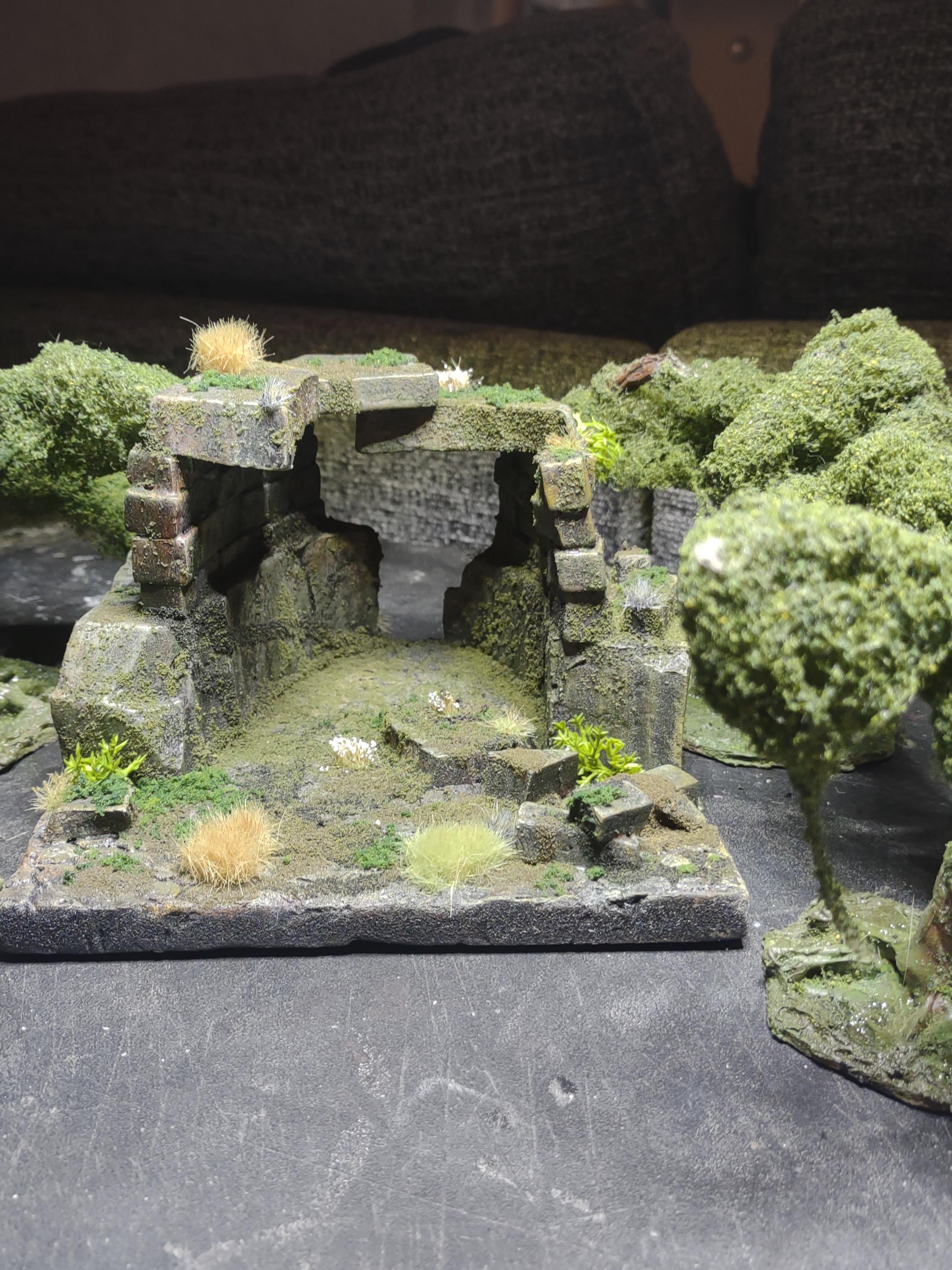 Temple Ruins, Ruined Temple Entrance, Temple of the Bone Naga - Etsy