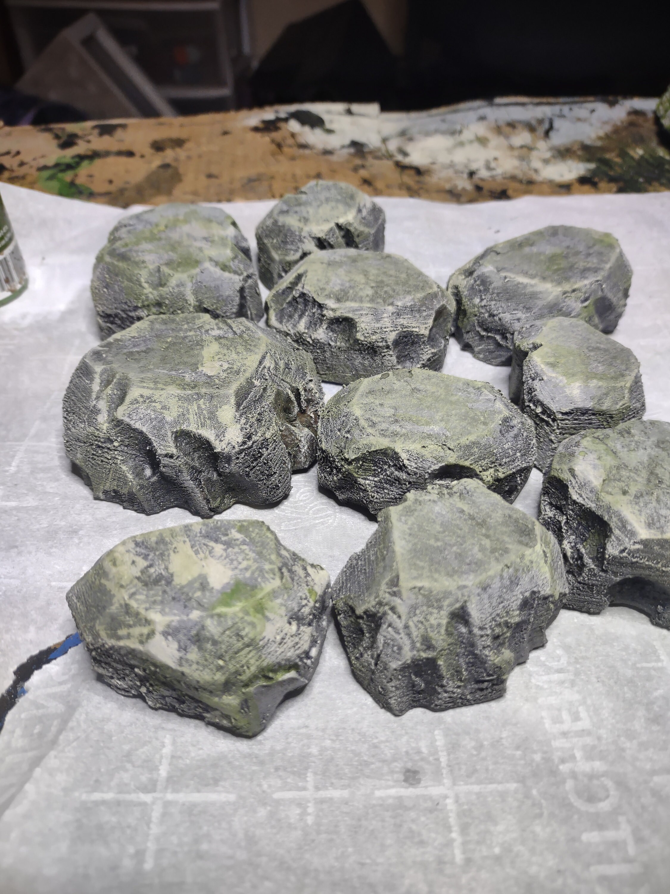 Stackable Boulders, Wargaming Terrain - Etsy
