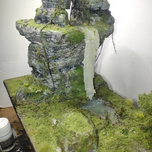 Fantasy Waterfall Realistic Diorama - Etsy