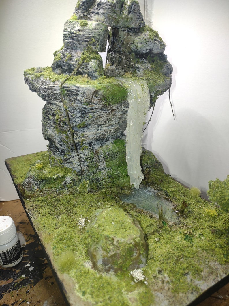 Fantasy Waterfall Realistic Diorama - Etsy