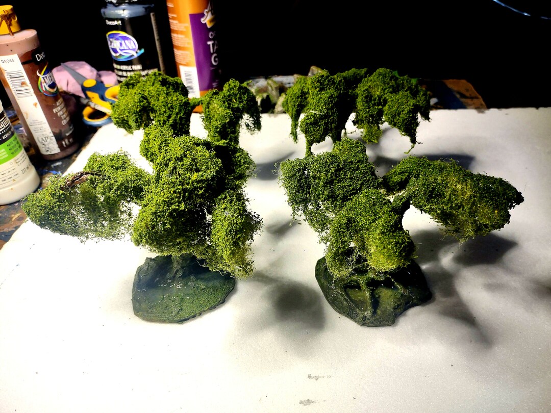 Wargaming Swamp Trees, Large Modular Trees - Etsy