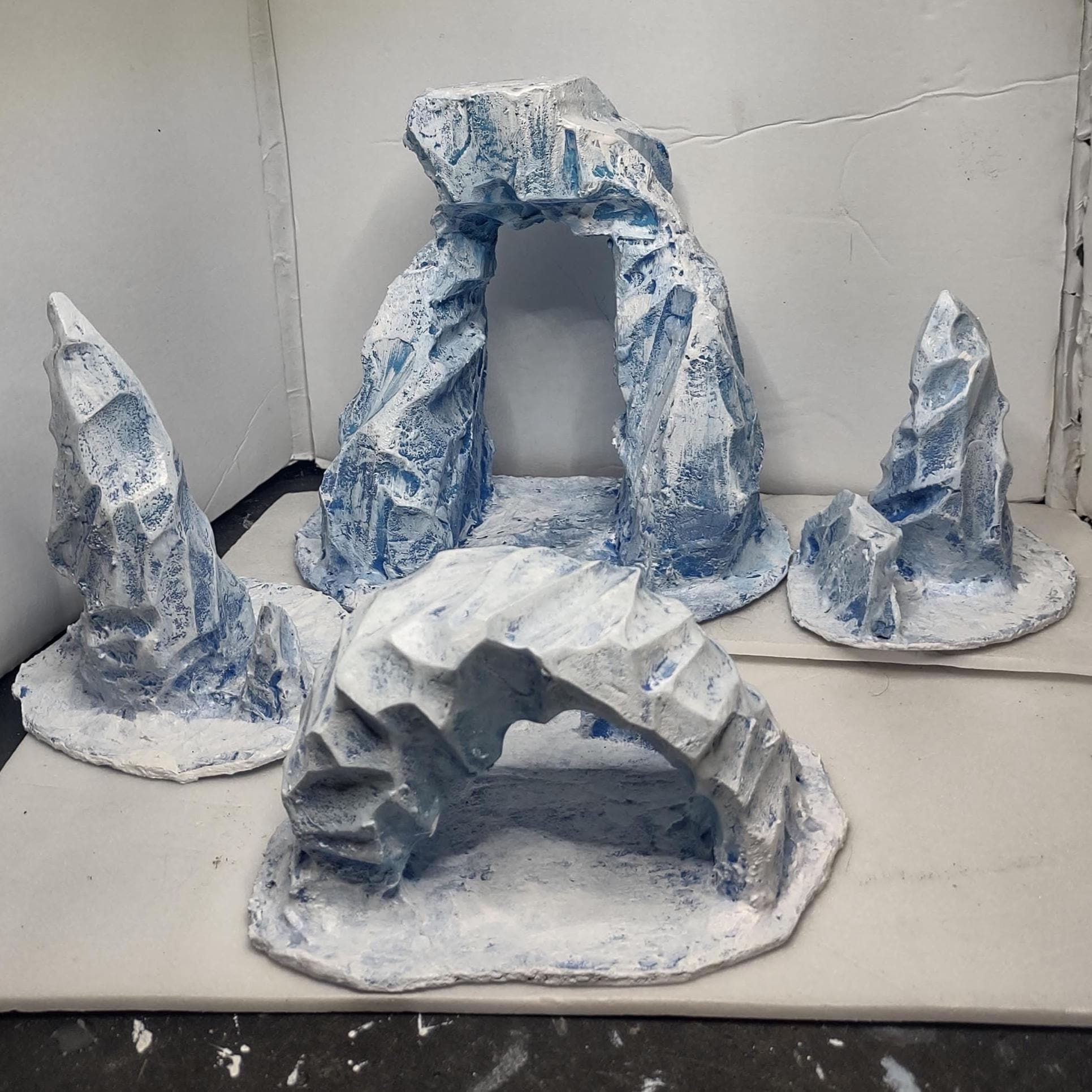 Icy Archway, Large Ice Cliff, Frozen Terrain - Etsy