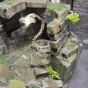 Temple Ruins, Ruined Temple Entrance, Temple of the Bone Naga - Etsy