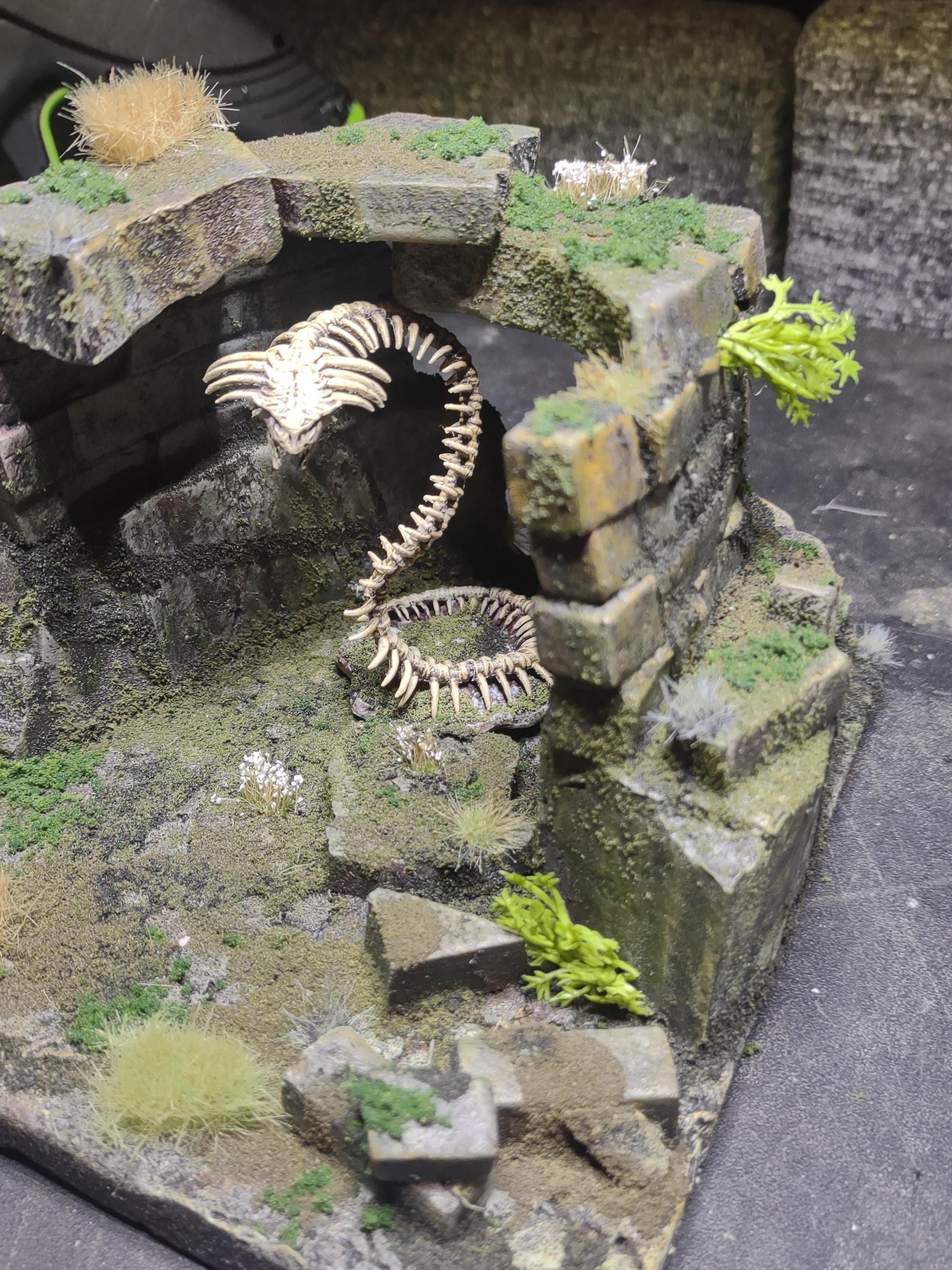 Temple Ruins, Ruined Temple Entrance, Temple of the Bone Naga - Etsy