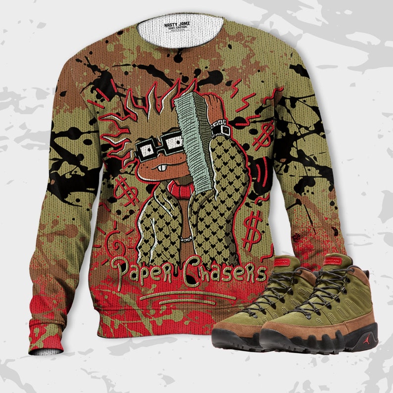 Chucky Money Rugrats 3D Splash Painting Ugly Sweater Match - Etsy