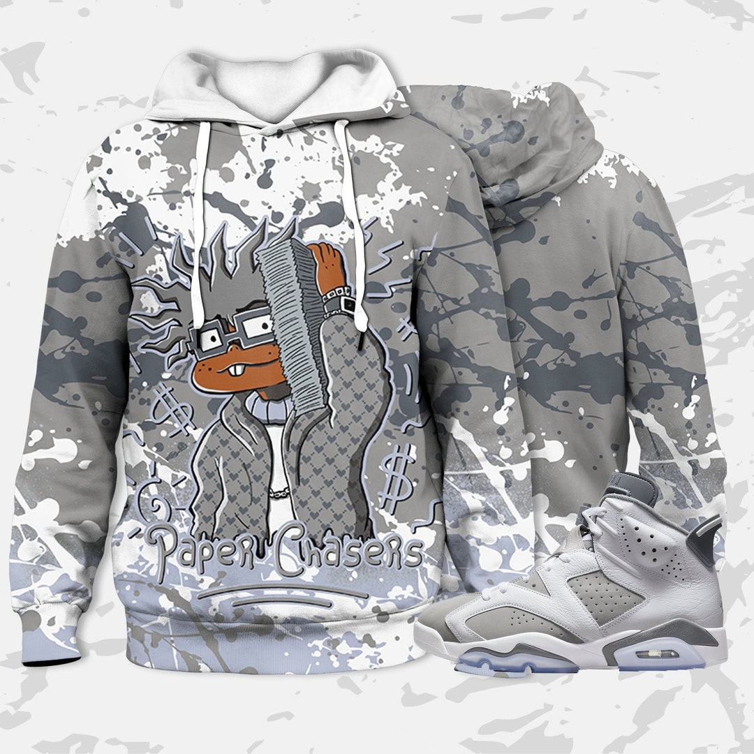 Chucky Money Rugrats 3D Splash Painting Hoodie Match Jordan 6 - Etsy